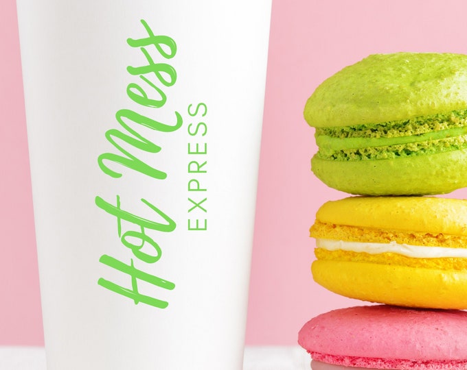 Hot Mess Express Decal-car Decal Bumper Sticker-mom Life-mom ...