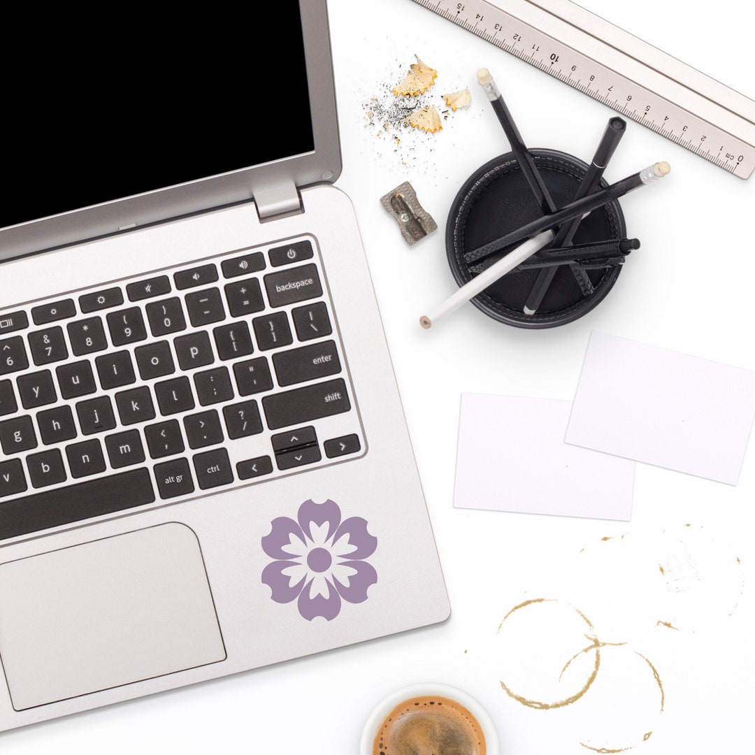 Flower Bumper Sticker-wall Decal-car Decal-girl - Etsy