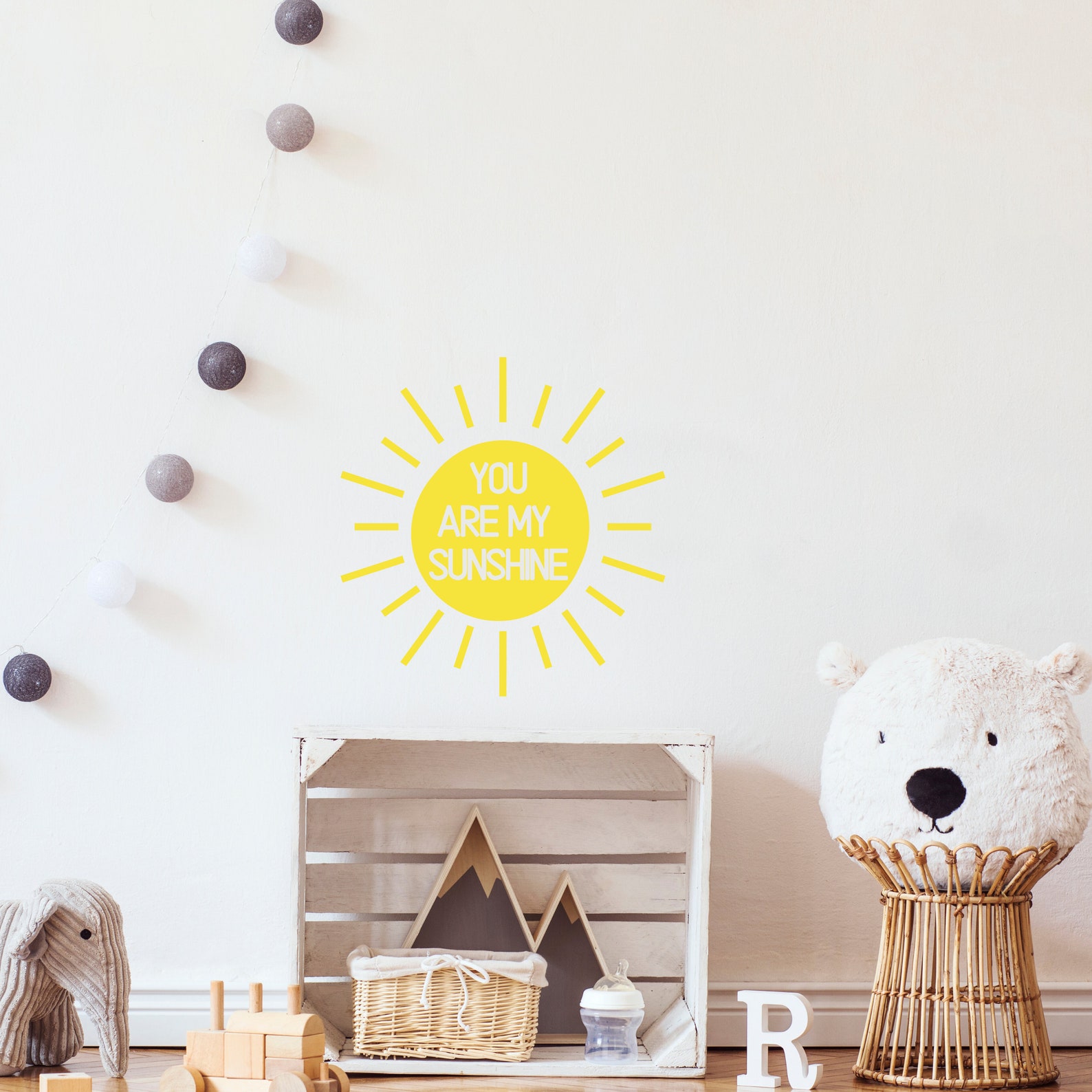 You Are My Sunshine Vinyl Decal-bumper Sticker-home | Etsy