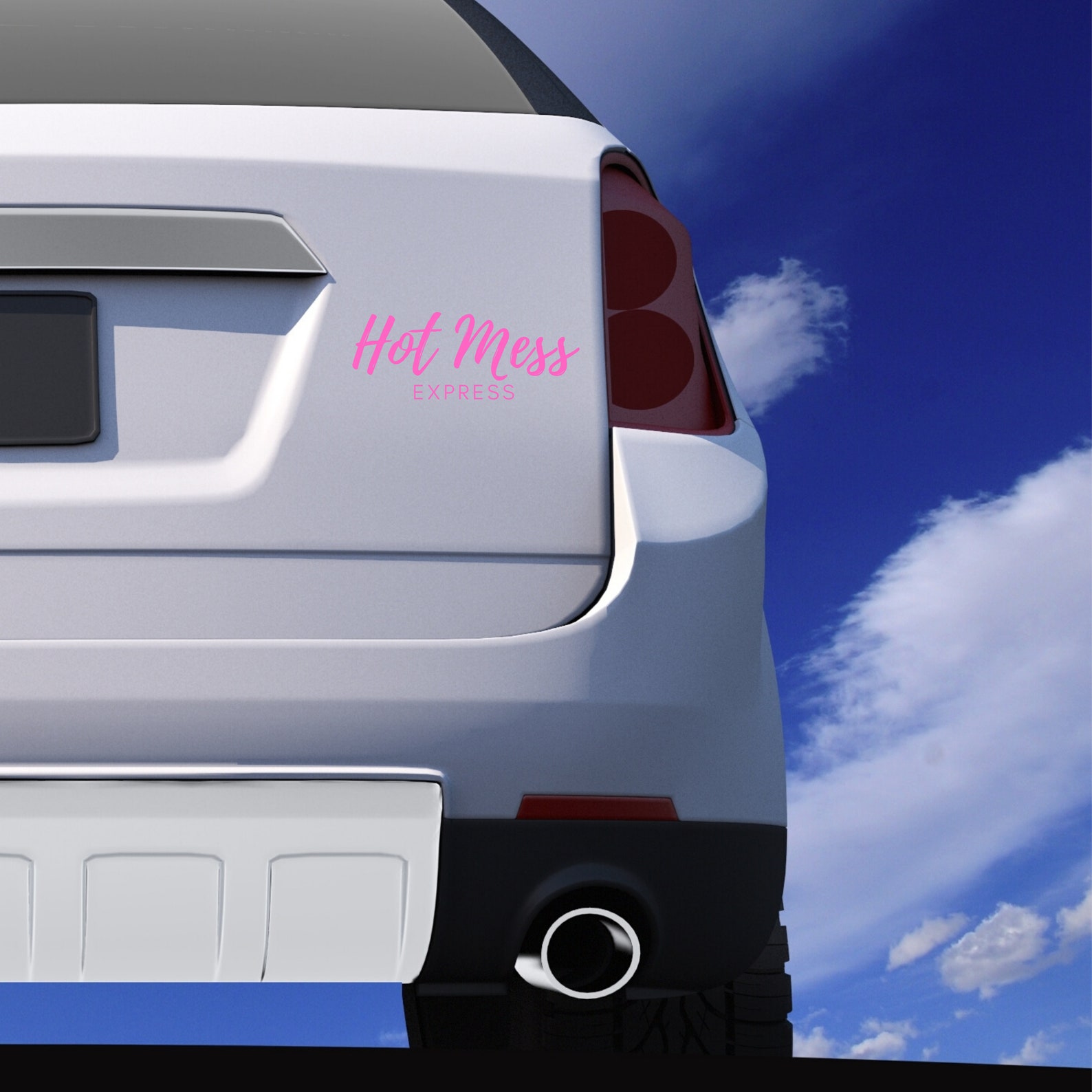 Hot Mess Express Decal-car Decal Bumper Sticker-mom Life-mom | Etsy