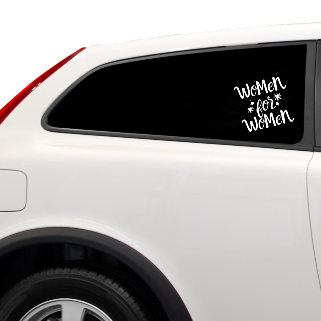 Women for Women Car Decal Bumper Sticker-women Power-girl - Etsy
