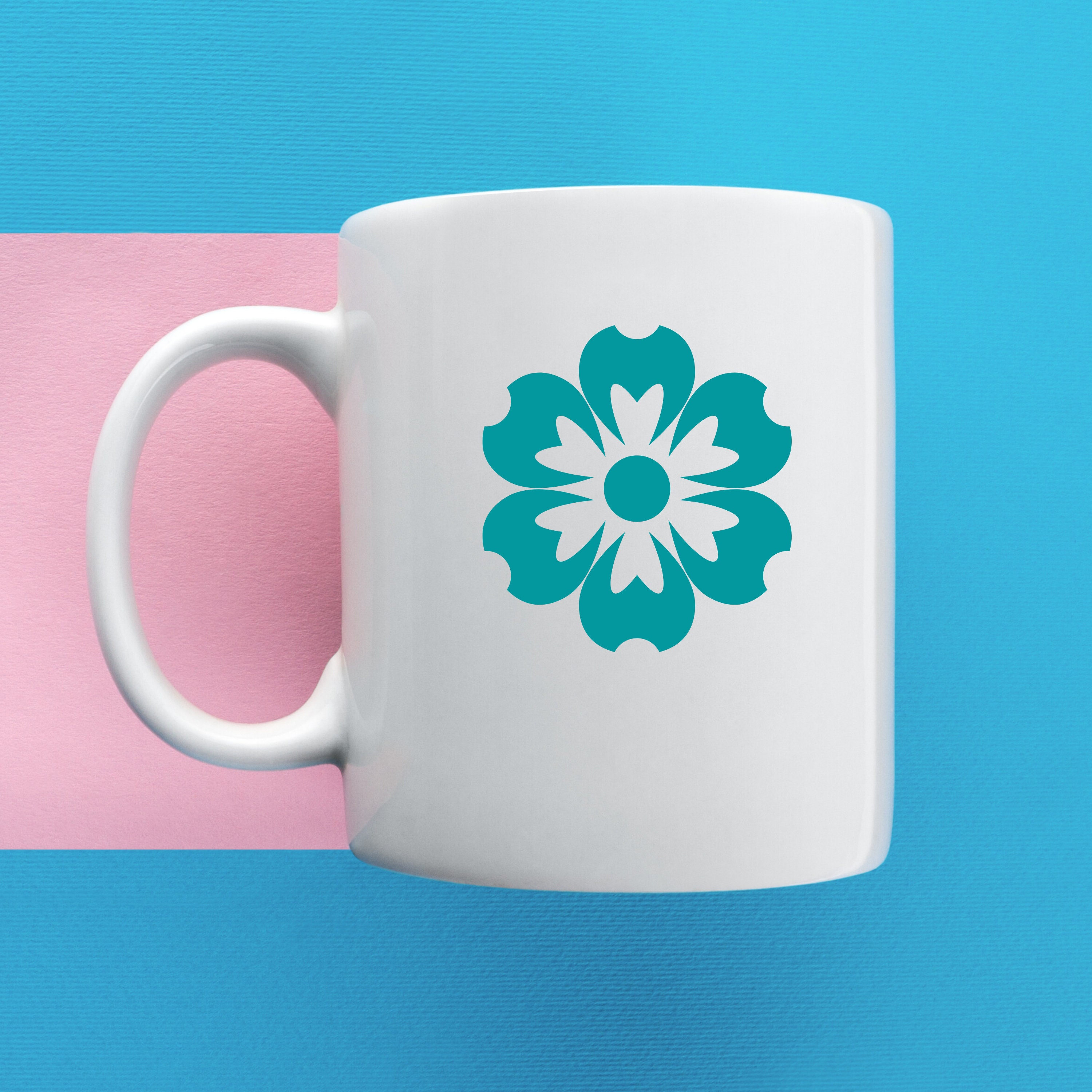 Flower Bumper Sticker-wall Decal-car Decal-girl - Etsy