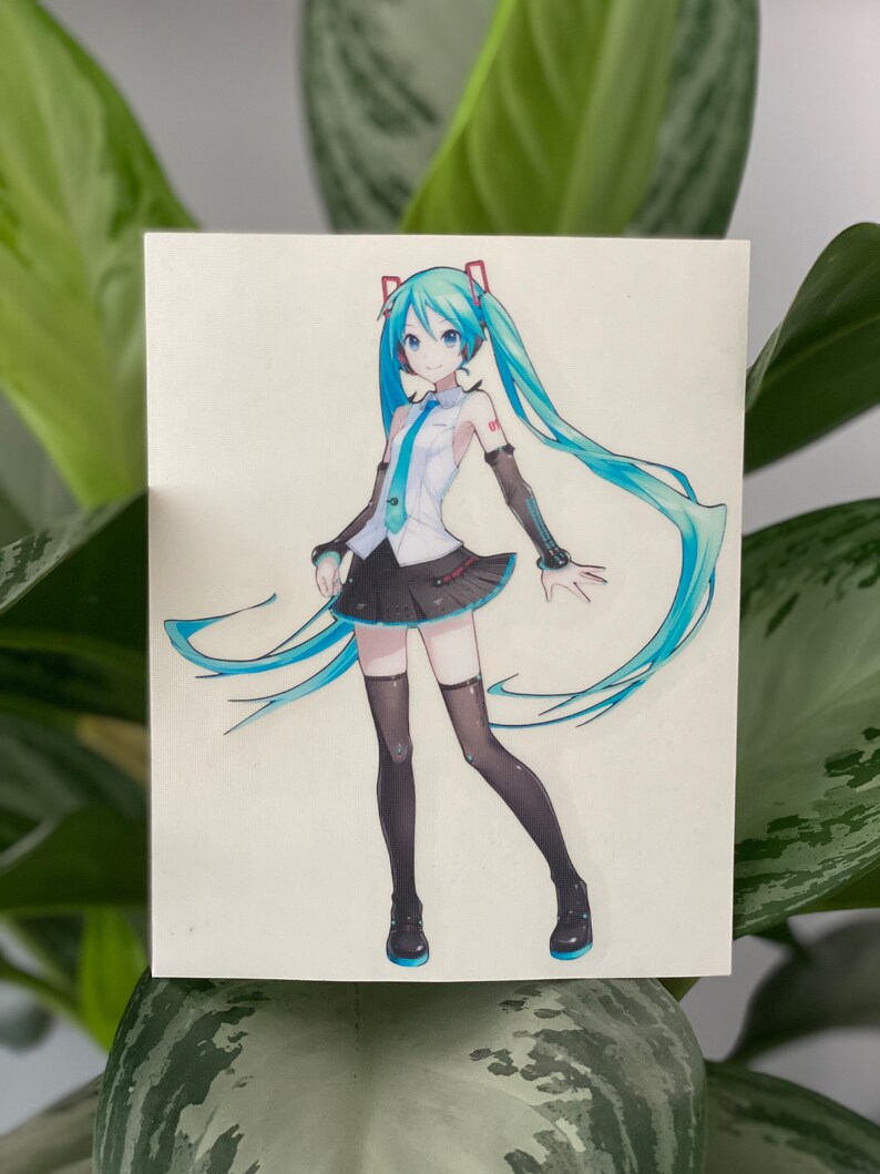 Hatsune Miku Weatherproof Vinyl Sticker - Etsy