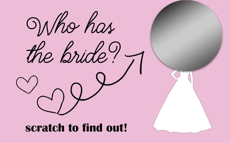 Who Has the Bride? Digital Instant Download Best Selling Hilarious ...