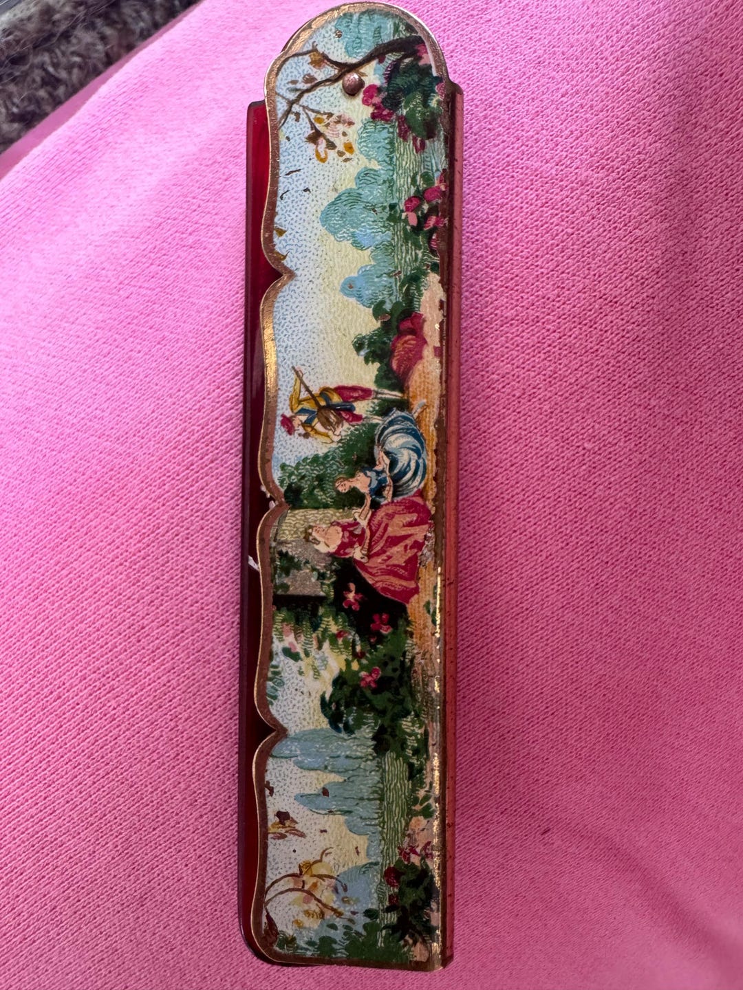 Vintage Hand Painted Stratton Comb Unique - Etsy
