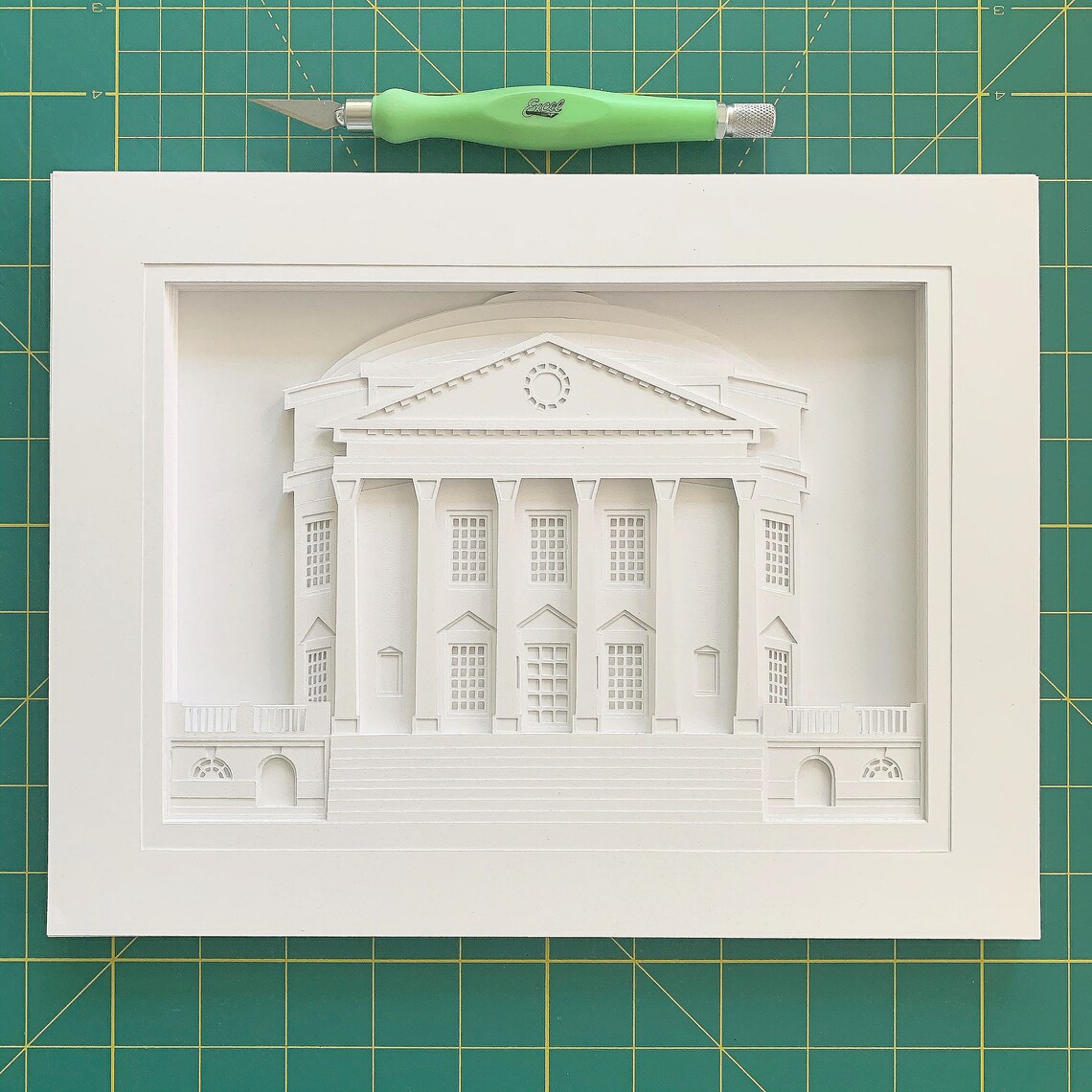 MADE TO ORDER Uva Rotunda Hand Cut Layered Paper Sculpture | Etsy