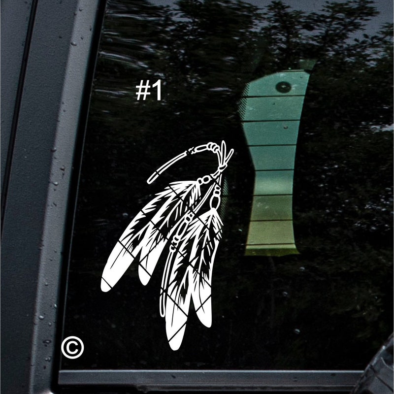 Feather Decal - Etsy