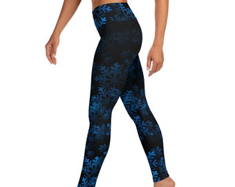 Snowflake Leggings - Etsy
