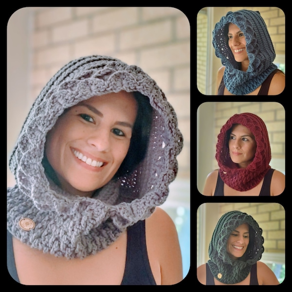 Dragon Scale Hood Pattern Crochet - Etsy