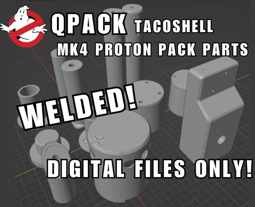GB Proton Qpack Tacoshell MK4 Parts Digital Files With REALISTIC Welds ...