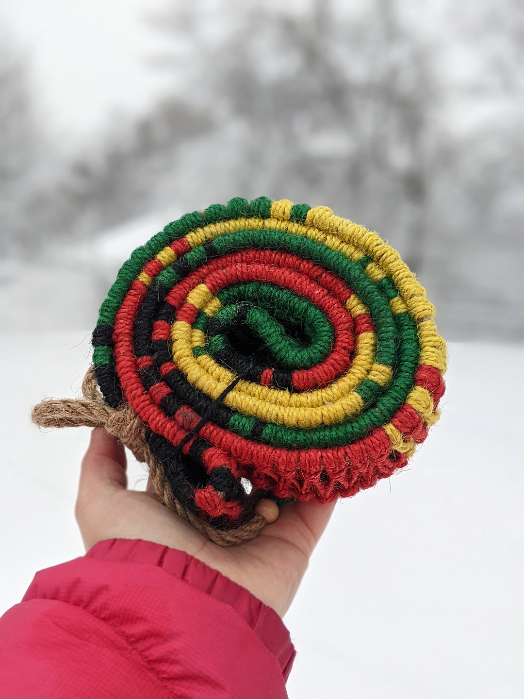 Rasta Rope Braid Accessory for Handpan and Other Steel Drums - Etsy