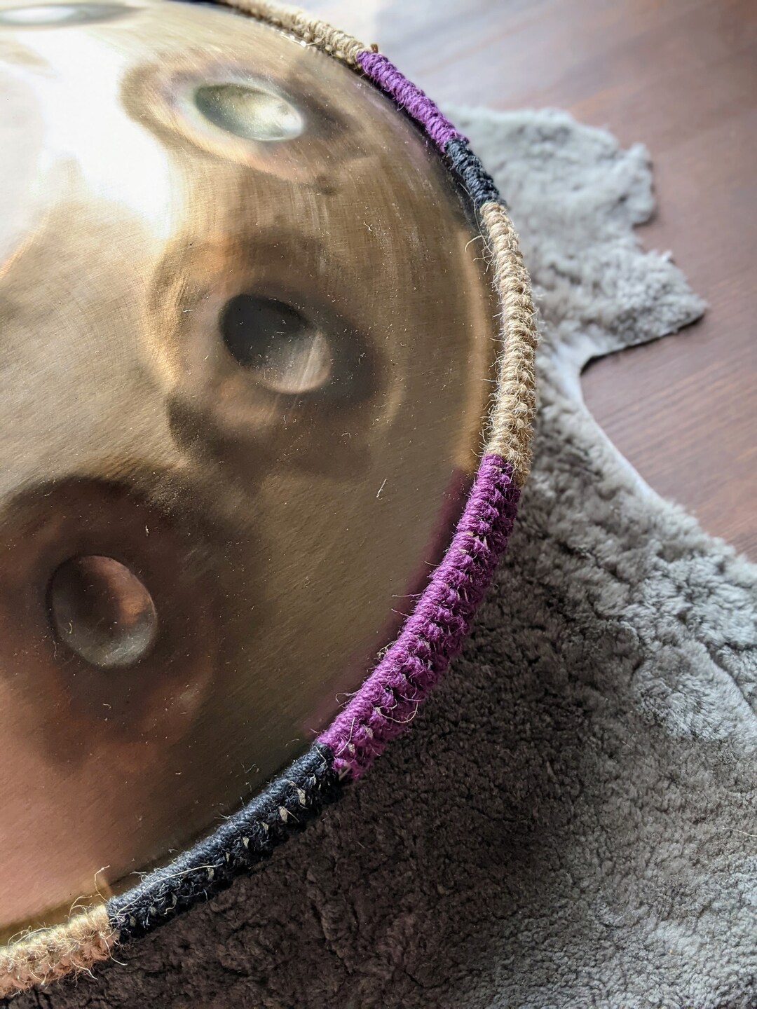 Handmade Jute Handpan Braid: Protective Decorative Accessory - Etsy