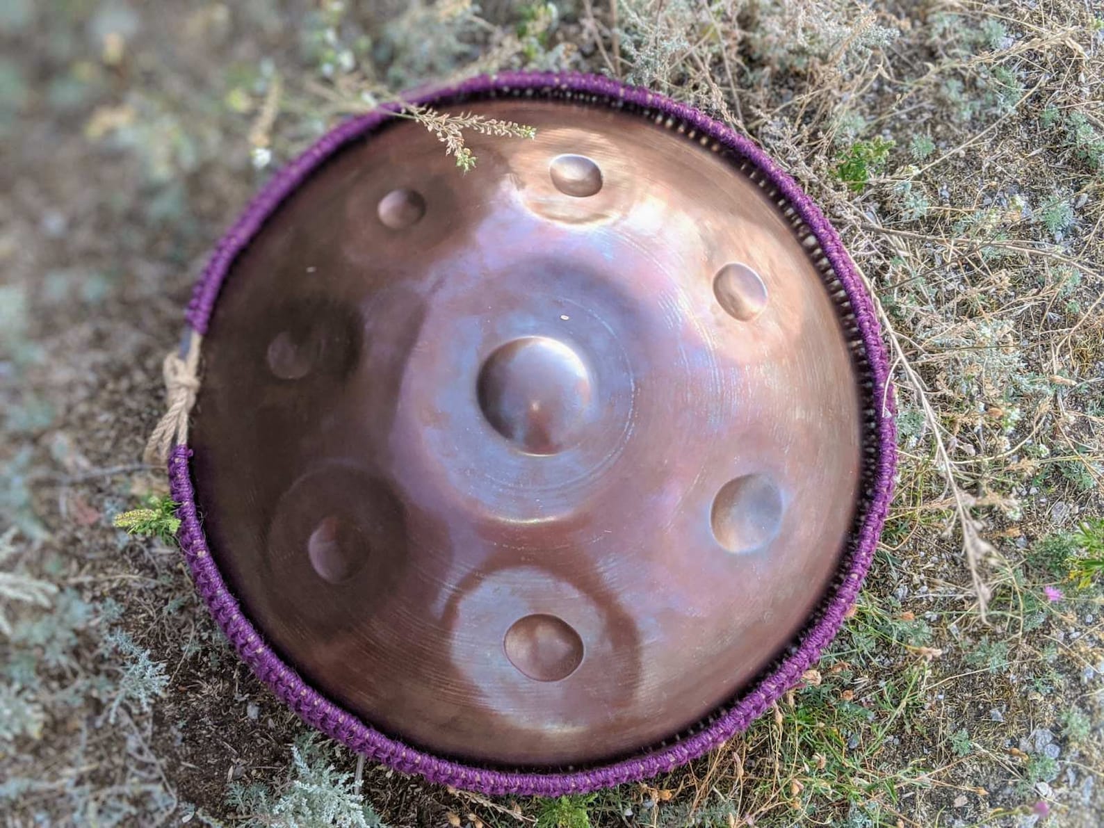 Purple Braid Accessories for Handpan - Etsy