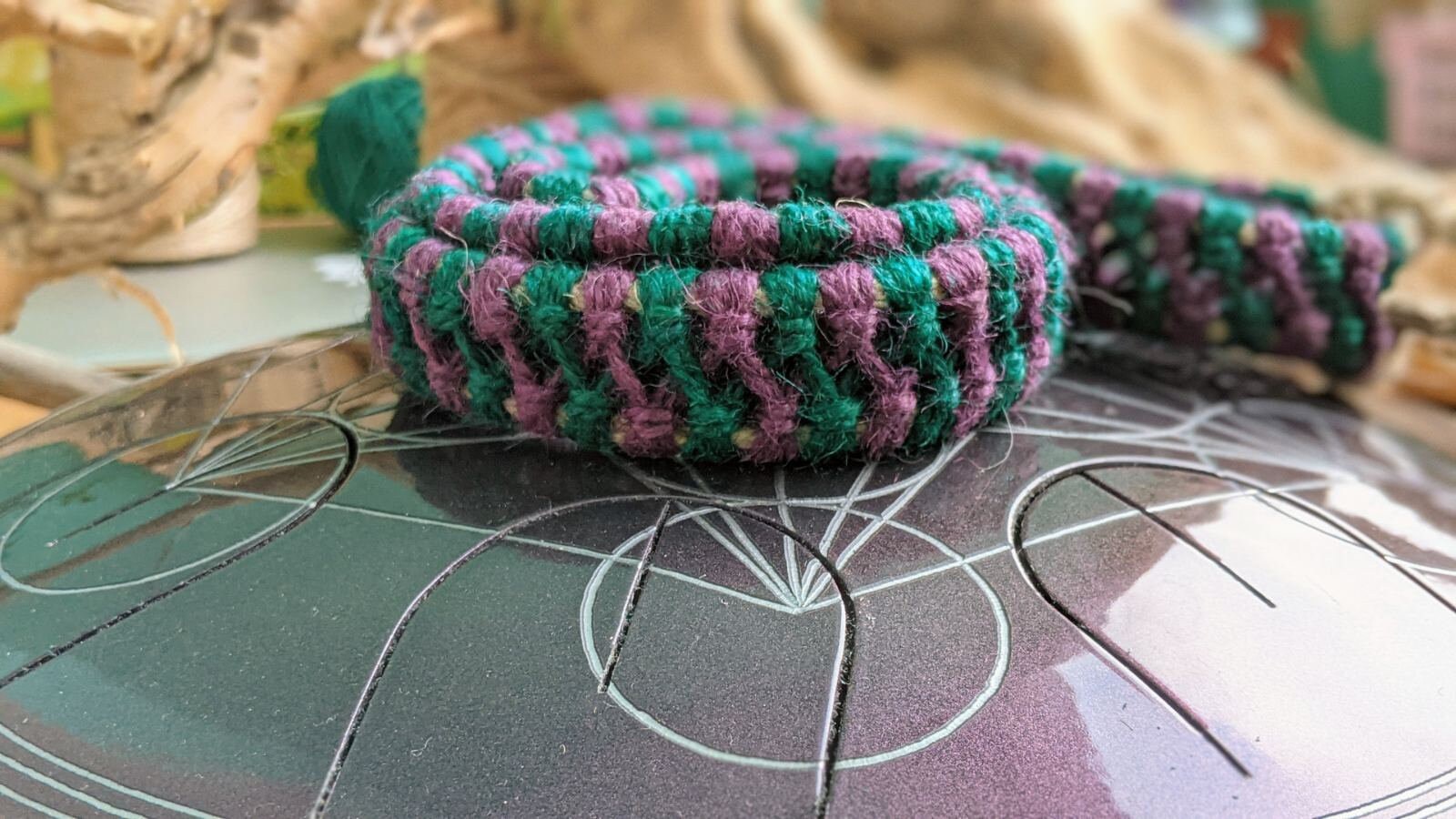 Rope Braid Protective and Decorative Element for Handpan and - Etsy