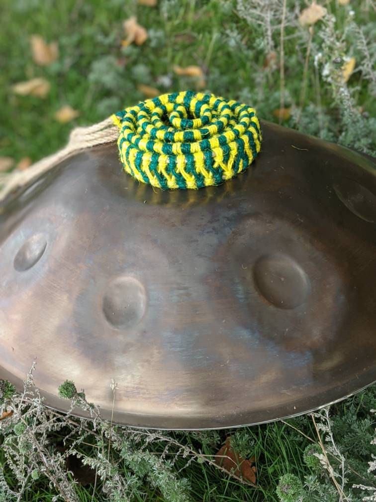 Yellow-green Braid for Handpan and Any Other Steel Drum | Etsy