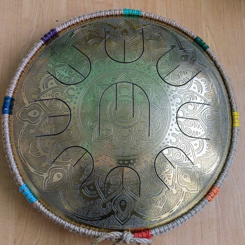 Rainbow Braid for Handpan | Etsy