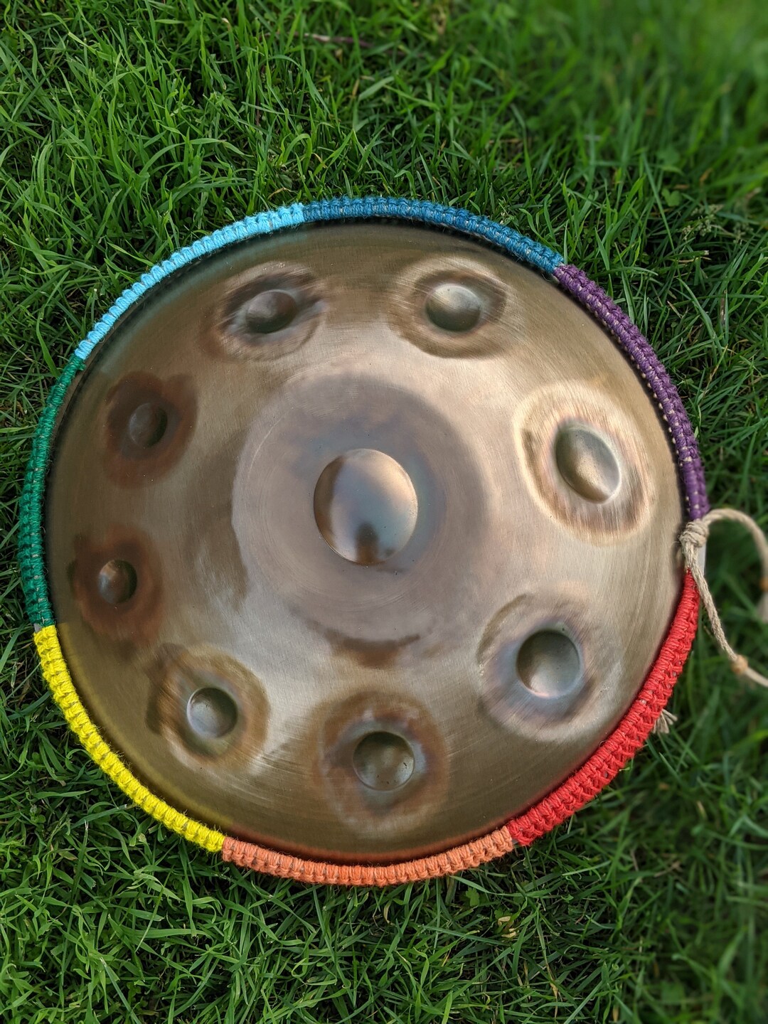 Braid for Handpan Chakra Colors - Etsy