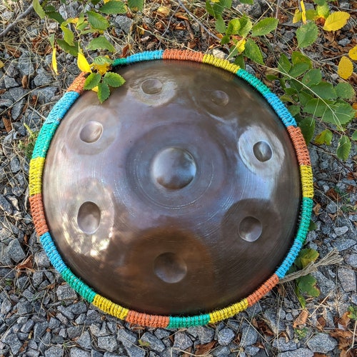 Rainbow Braid for Handpan | Etsy