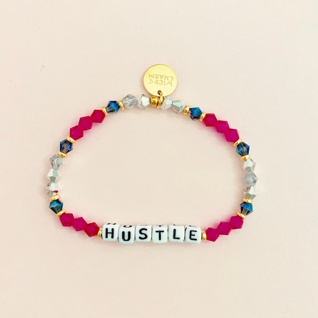 Celine Custom Word Bracelet • Personalized Dainty Name • Stacking ...