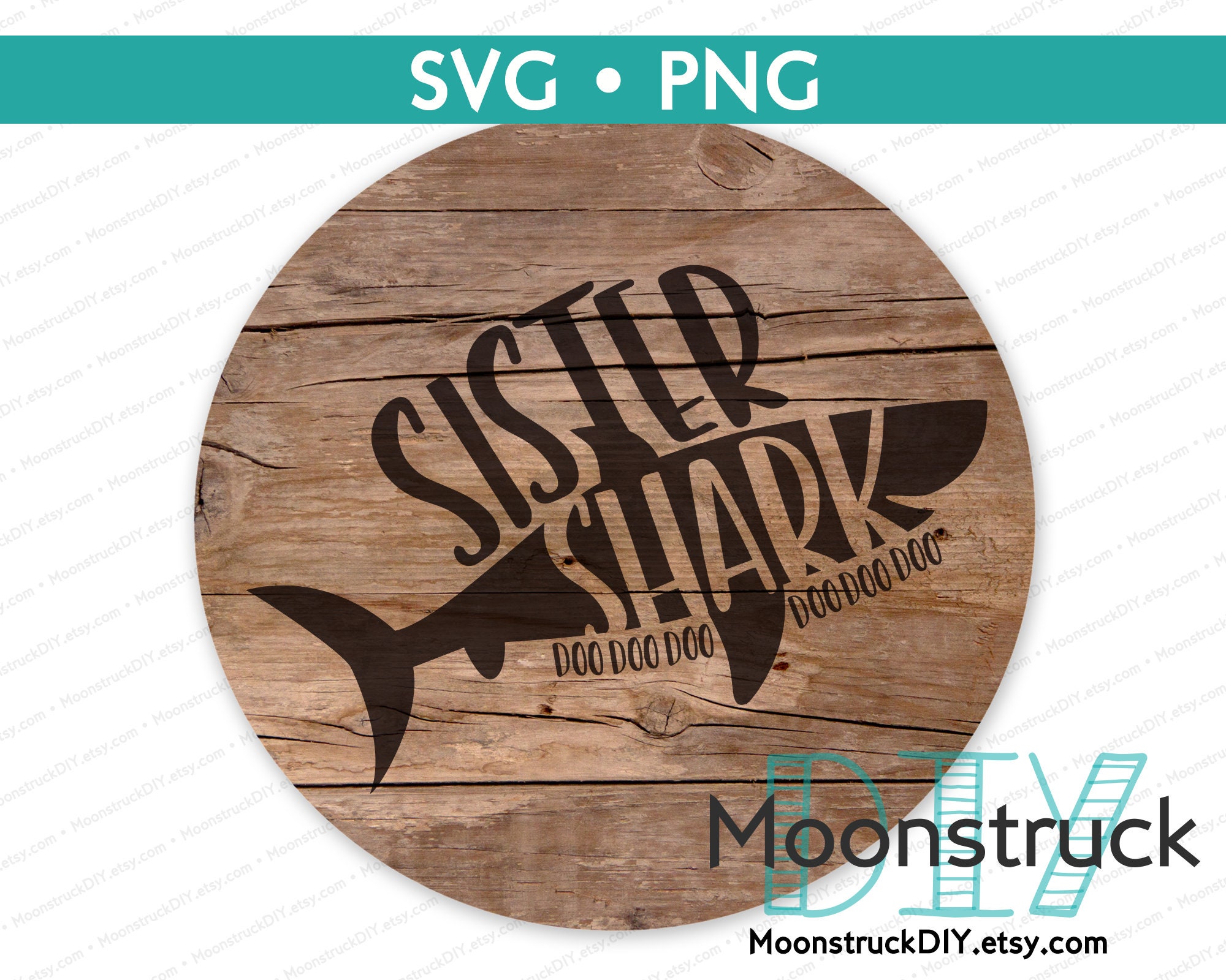 Sister Shark SVG, Baby Shark SVG, Shark Cut File, Family Matching Svg ...