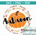 Autumn Pumpkin Circle SVG - Etsy