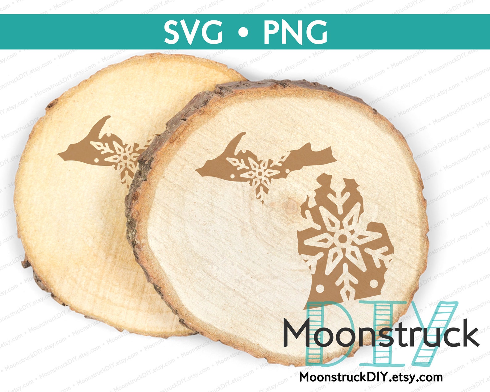 Michigan Winter Snowflake Svg, Outline of States Svg, USA Outline Svg ...