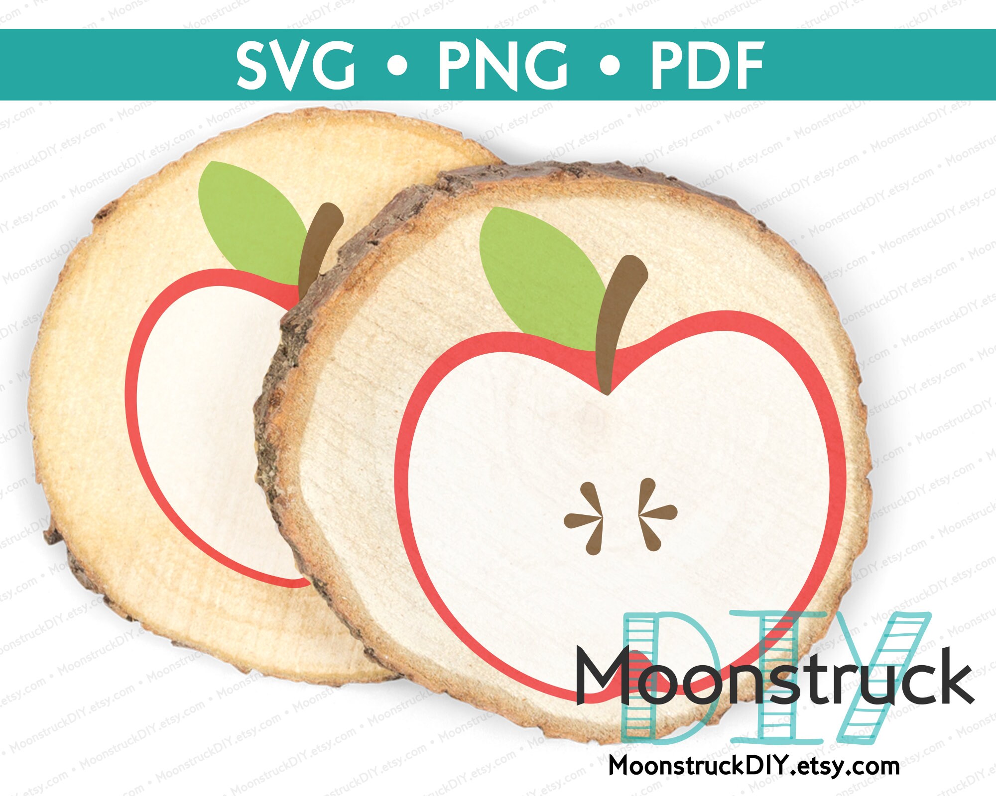 Apple Layered SVG, PNG and PDF File for Circuit - Etsy