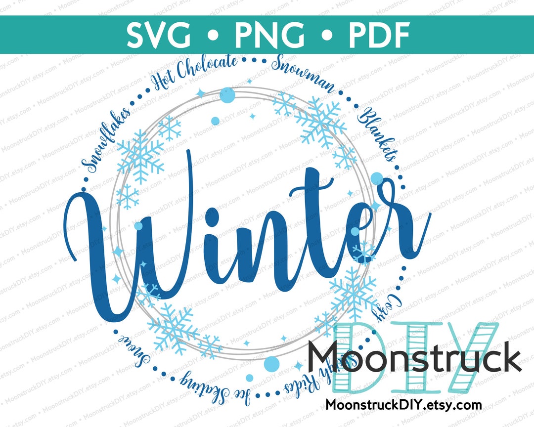 Round Christmas Sign, Welcome Sign Svg, Winter Sign Svg, Wood Sign Svg ...