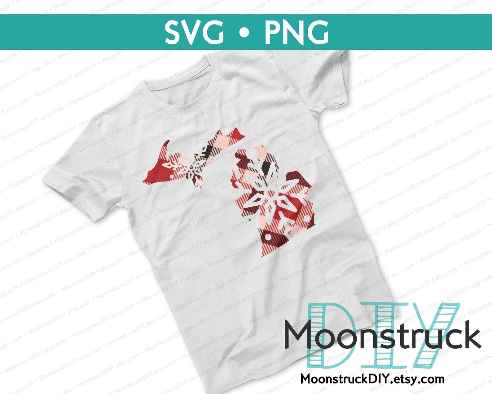 Michigan Winter Snowflake Svg, Outline of States Svg, USA Outline Svg ...