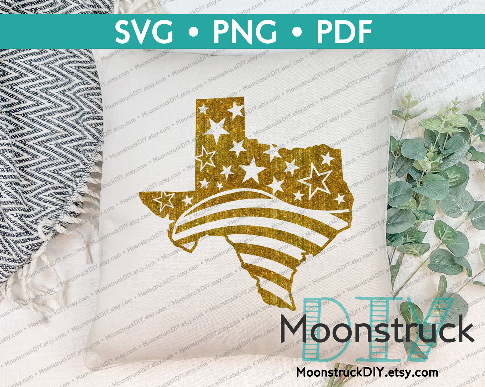 American Flag Texas State Silhouette Patriotic SVG & PNG - Etsy