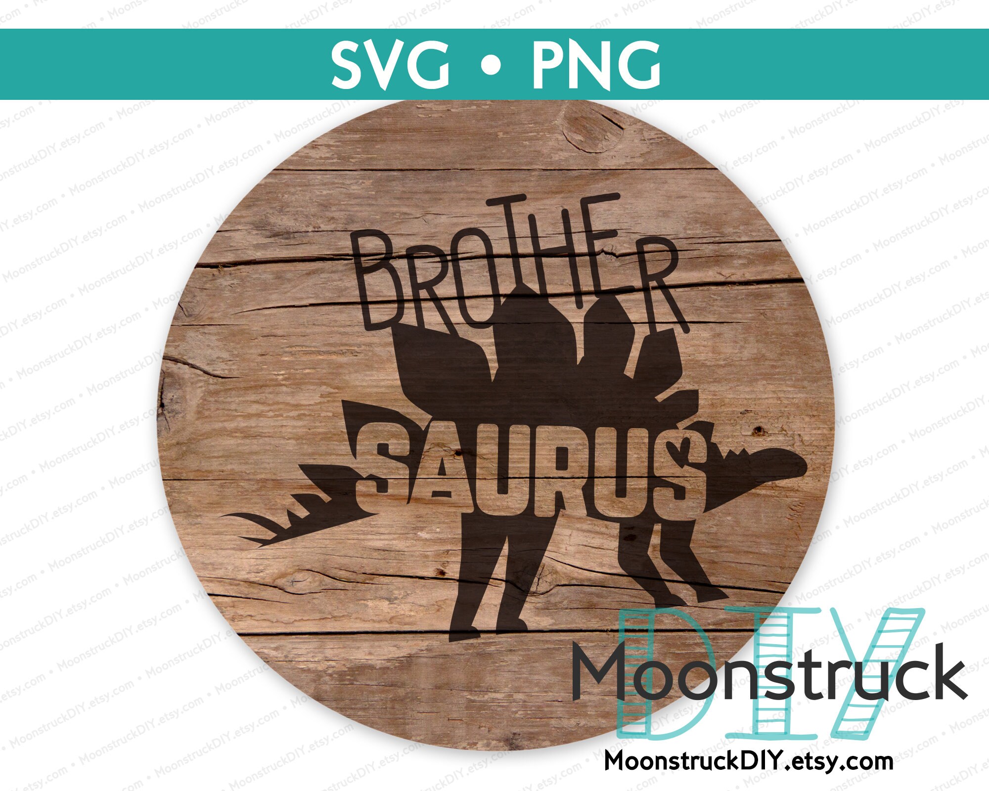 Brother Saurus Brother Dinosaur SVG - Etsy