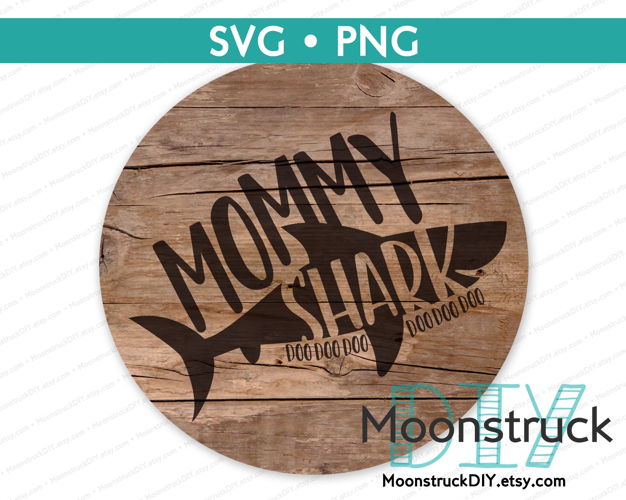 Mommy Shark SVG, Baby Shark SVG, Shark Cut File, Family Matching Svg ...