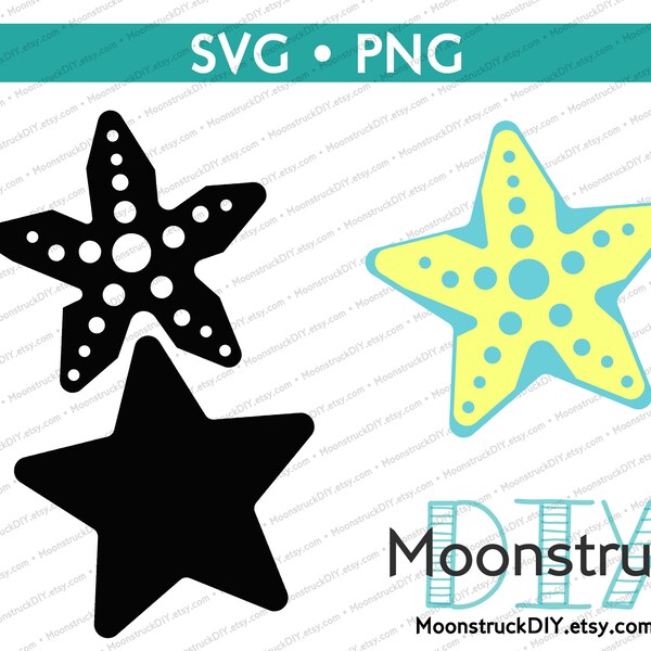 Starfish Svg - Etsy