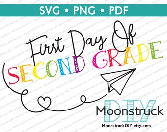 School SVG, Ready to Rock 2nd Grade, School Svg, Second Grade SVG ...