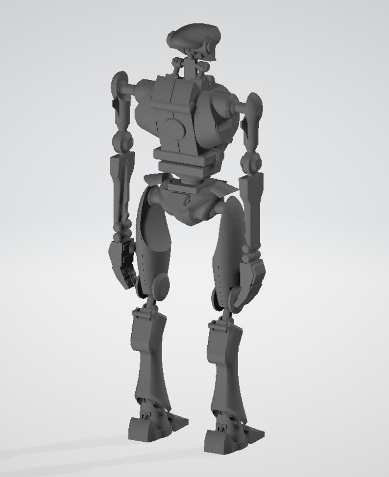 Super Tactical Droid STL 3D Print Figure - Etsy
