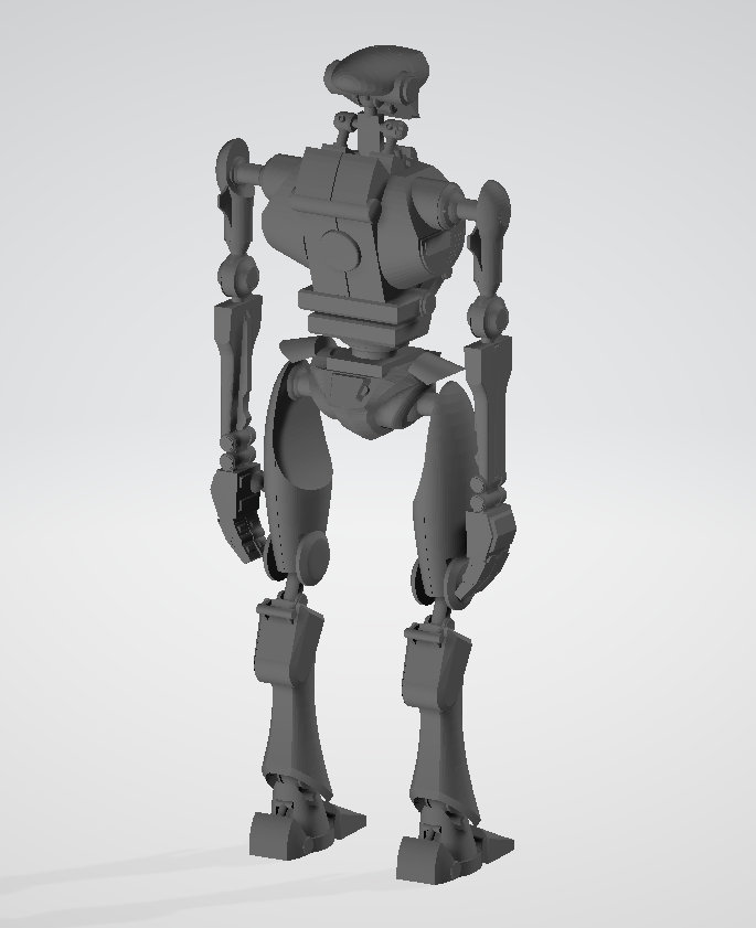 Super Tactical Droid STL 3D Print Figure - Etsy