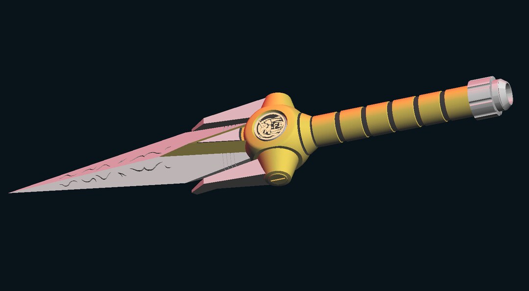 Power Dagger STL 3D Print File Ranger - Etsy