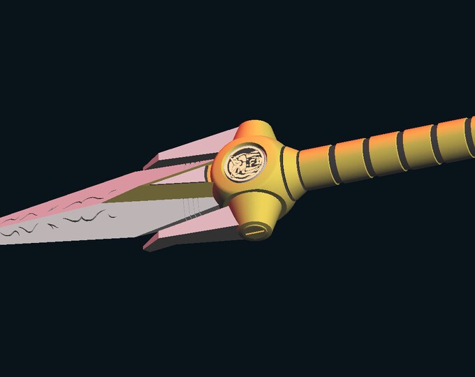 Power Dagger STL 3D Print File Ranger - Etsy