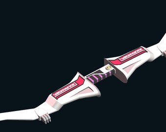 3D Printed Mighty Morphin Power Rangers Power Bow With Arrow - 1:1 ...