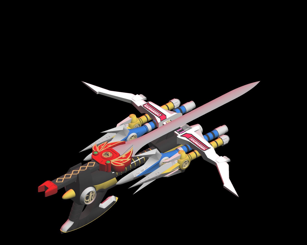 Power Blaster STL 3D Print File Ranger Cosplay - Etsy