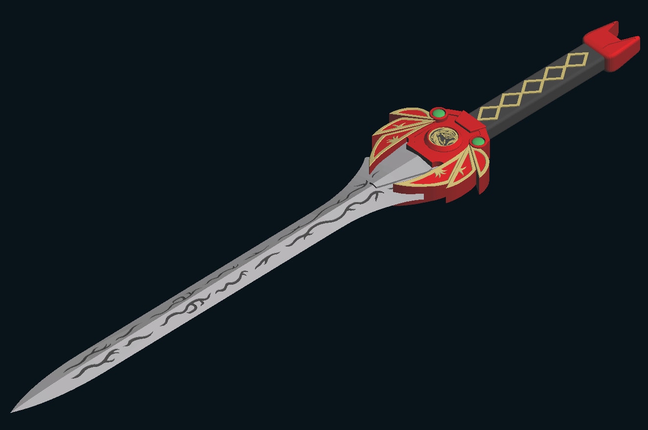 Mighty Morphin Power Rangers Red Ranger Sword