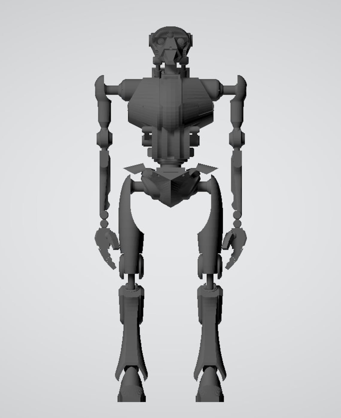 Super Tactical Droid STL 3D Print Figure - Etsy