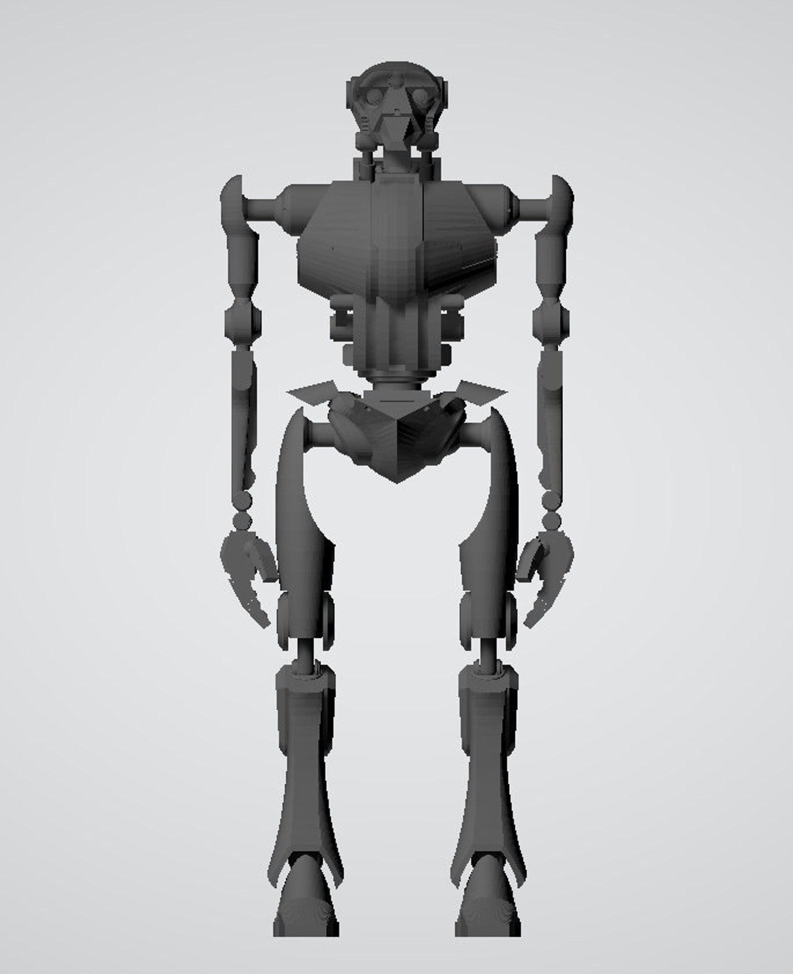 Super Tactical Droid STL 3D Print Figure - Etsy