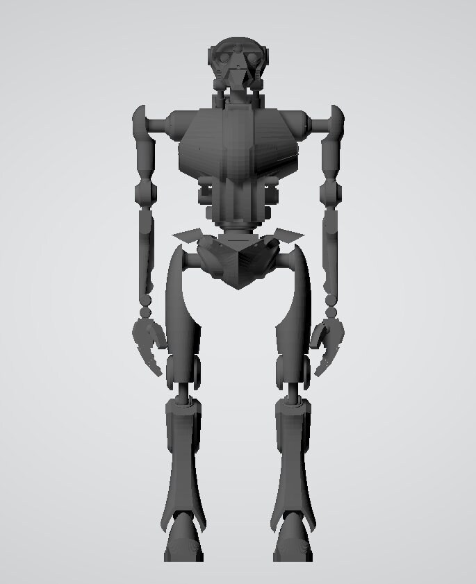 Super Tactical Droid STL 3D Print Figure - Etsy