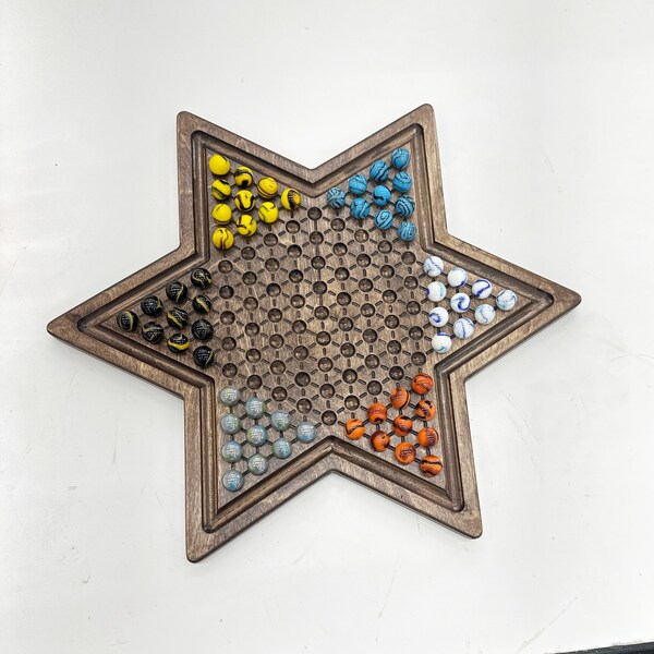 Checkers Board Game - Etsy