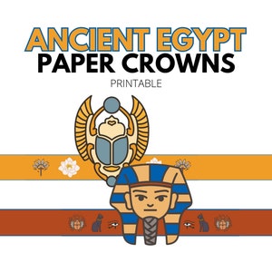 Pharaoh Crown Printable - Etsy UK