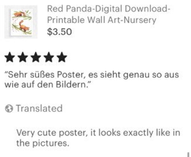 Red Panda Girl's Room Decor - Etsy