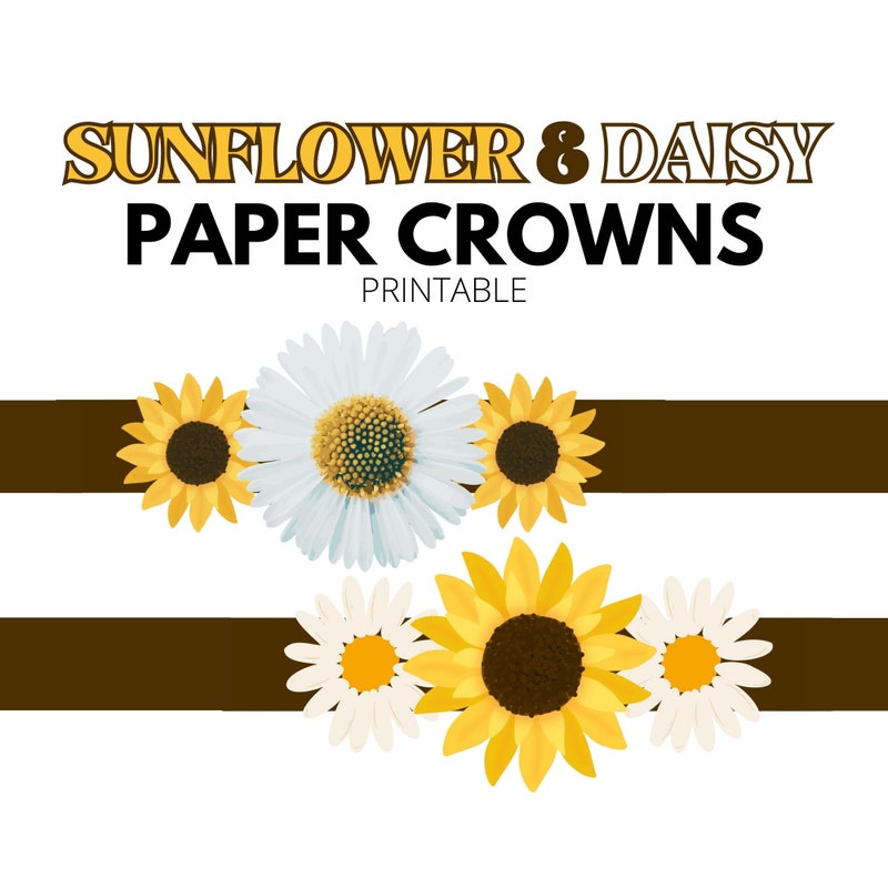 Daisy Flower Crown - Etsy