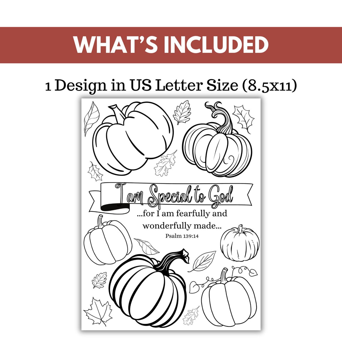 Christian Pumpkin Coloring Page Printable - Etsy