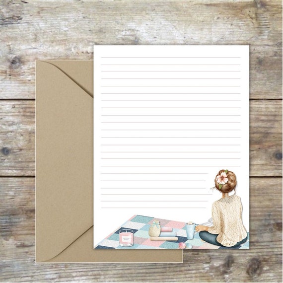 Hygge Stationary Set for Teen Girls/preteen Writing Paper - Etsy